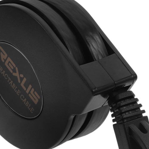 NEW Retractable Cat6 Ethernet Cable Network Digital Mbps Transmitting ...