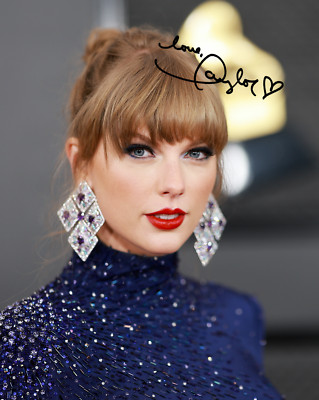 Taylor Swift Hand Signed Photo Print | Taylor Swift Autograph | 8x10 ...