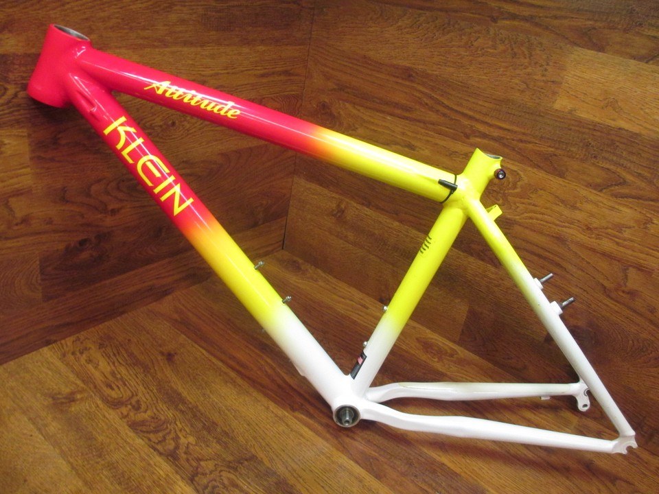 RARE ORIGINAL VINTAGE KLEIN ATTITUDE TEAM FADE MOUNTAIN BIKE FRAME ...