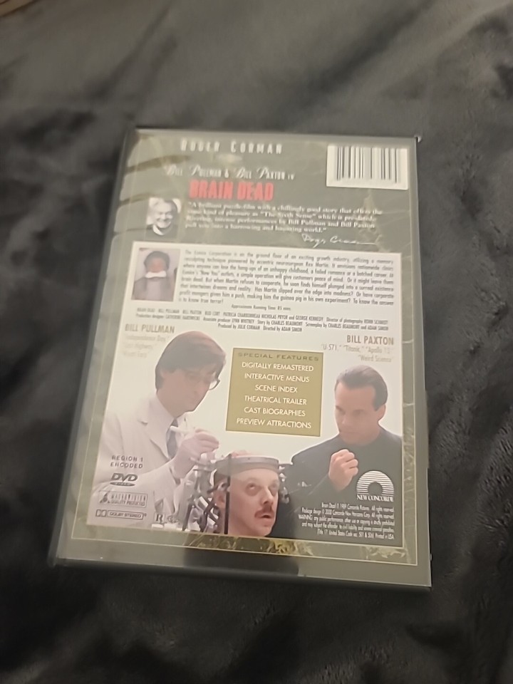 Brain Dead (DVD, 2000, Roger Corman Presents The Actors Series ...