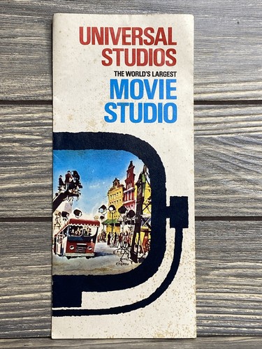 Vintage Brochure Pamphlet Universal Studios Universal City California ...
