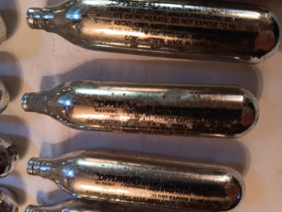 Copperhead CO2 Powerlet Cartridges Value Pack - 25 Count Box, Only 17 ...