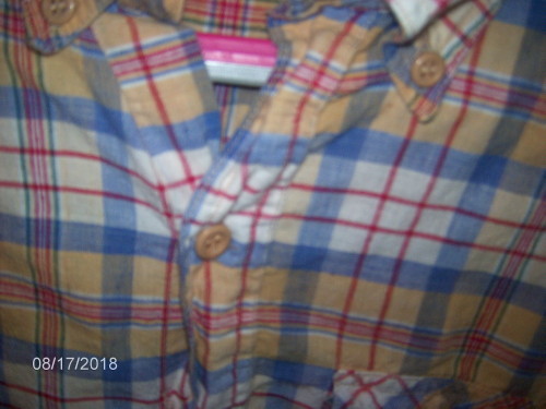 Vintage Pier Connection Casual Button Down Men's Shirt Size Medium (See ...