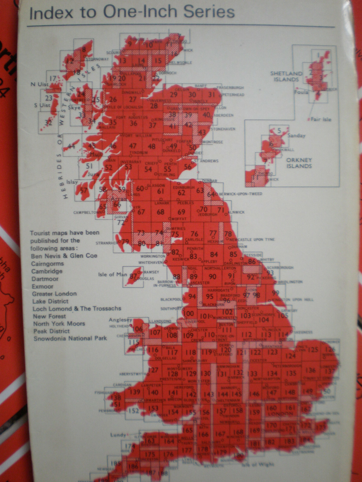NORTH SCOTLAND 1960S 1970S OS ORDNANCE SURVEY MAPS ONE INCH SEVENTH ...