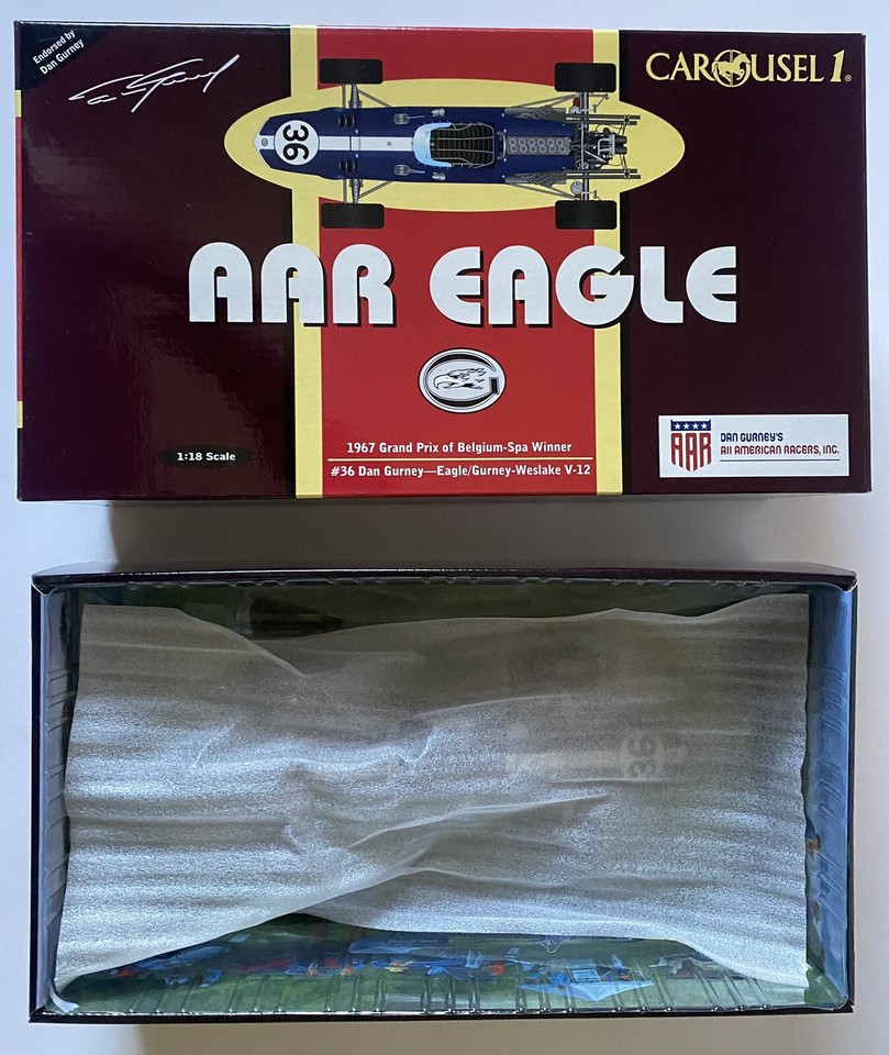 Carousel 1 1967 AAR Dan Gurney Eagle F1 Grand Prix Of Belgium Spa Win 1 ...