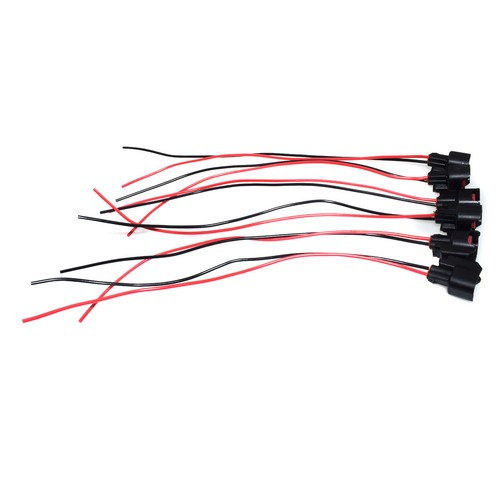 Set of 6 Fuedl Injector Pigtail Connectors For Ford Chevy DODGE FAST ...