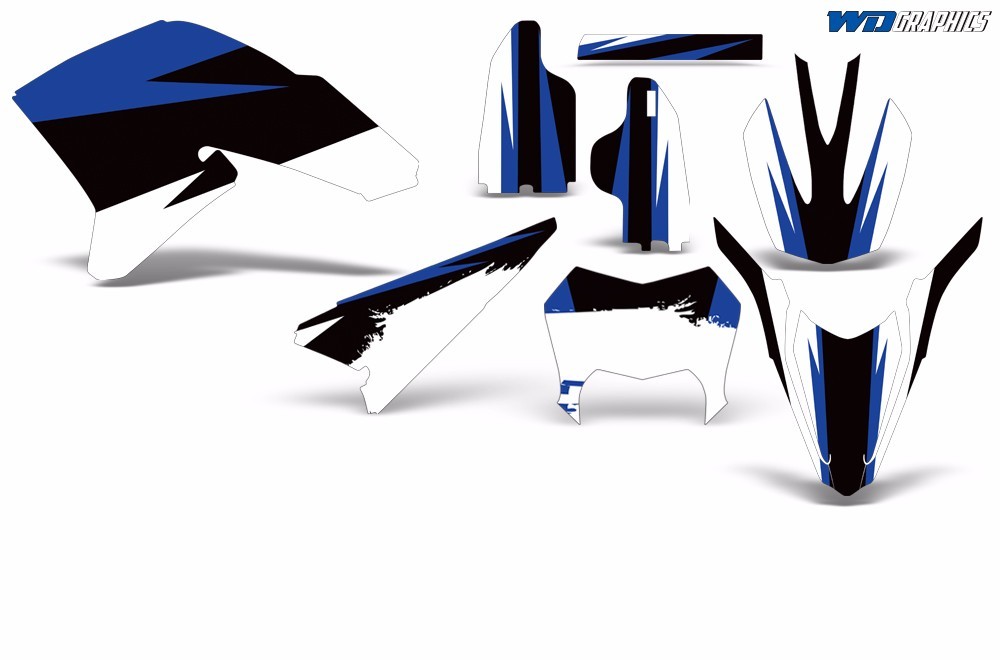 Yamaha Graphic Kit WR 250x WR250 X/R Bike Decal Wrap w/ Backgrounds ...