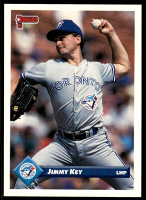 1993 Donruss Baseball Card Jimmy Key Toronto Blue Jays #710 | eBay