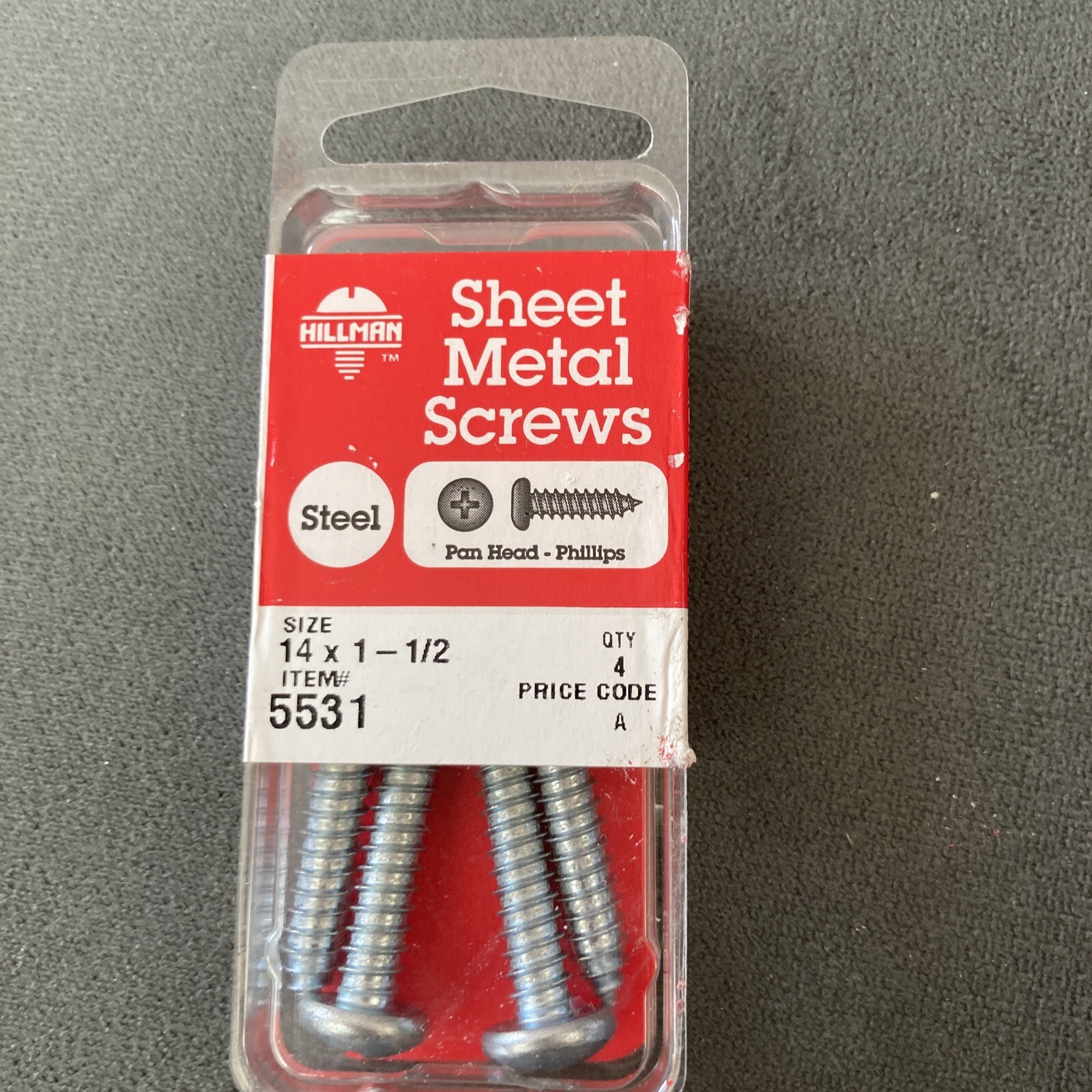 Hillman Fastener Corp 5531 Sheet Metal Screw for sale online | eBay