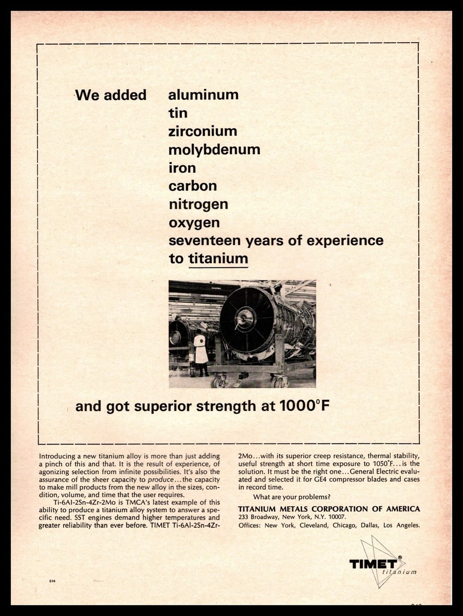 Titanium Metals Corporation Of America