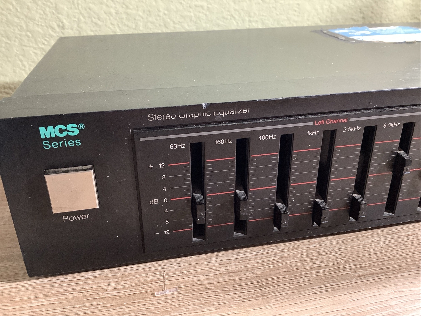 MCS Digital 5000 Series Graphic Equalizer & Dual Stereo Cassette Deck ...