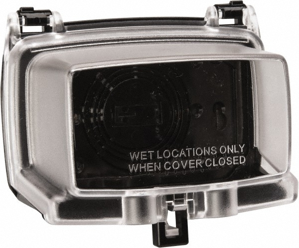 Intermatic Polycarbonate Electrical Box Weatherproof Receptacle Cover ...