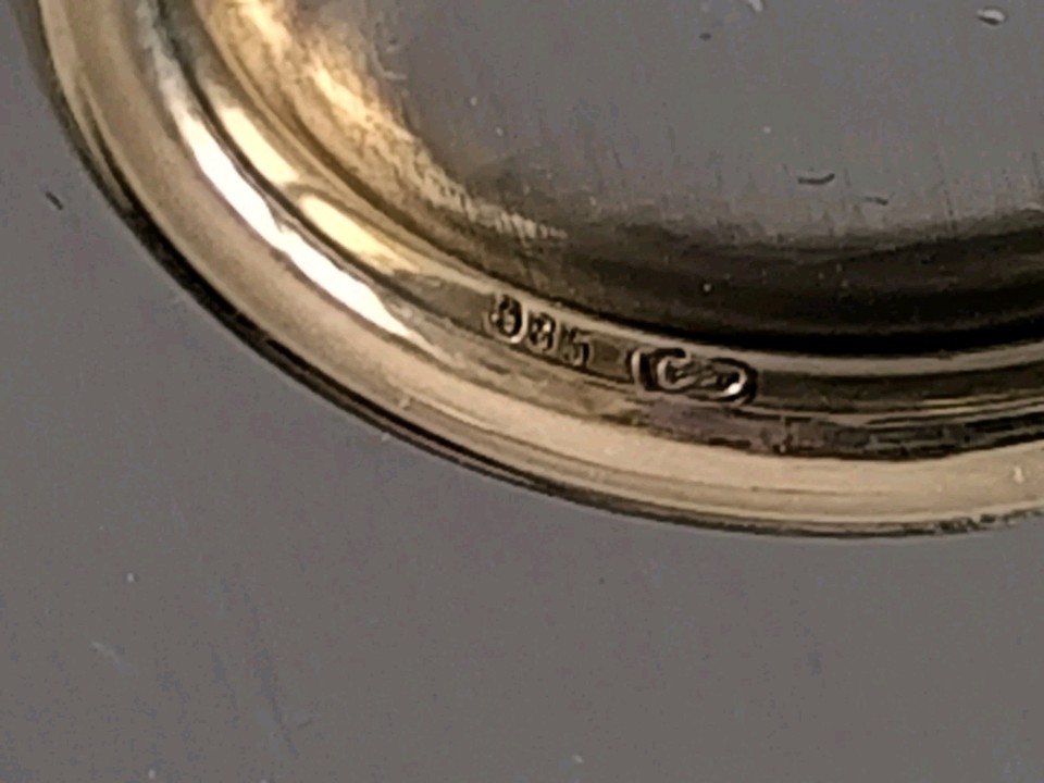 Solitär Spannring * Ring Gold 585 massiv 2,5 g mit Stein | eBay.de