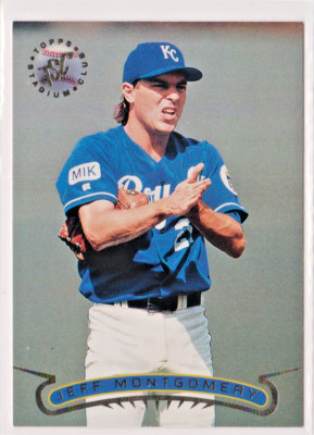 Jeff Montgomery Kansas City Royals Pitcher 1996 Stadium Club Card # 69 ...