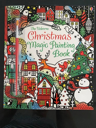 The Usborne Christmas Magic Painting Book - Paint with Water - Book NEW ...