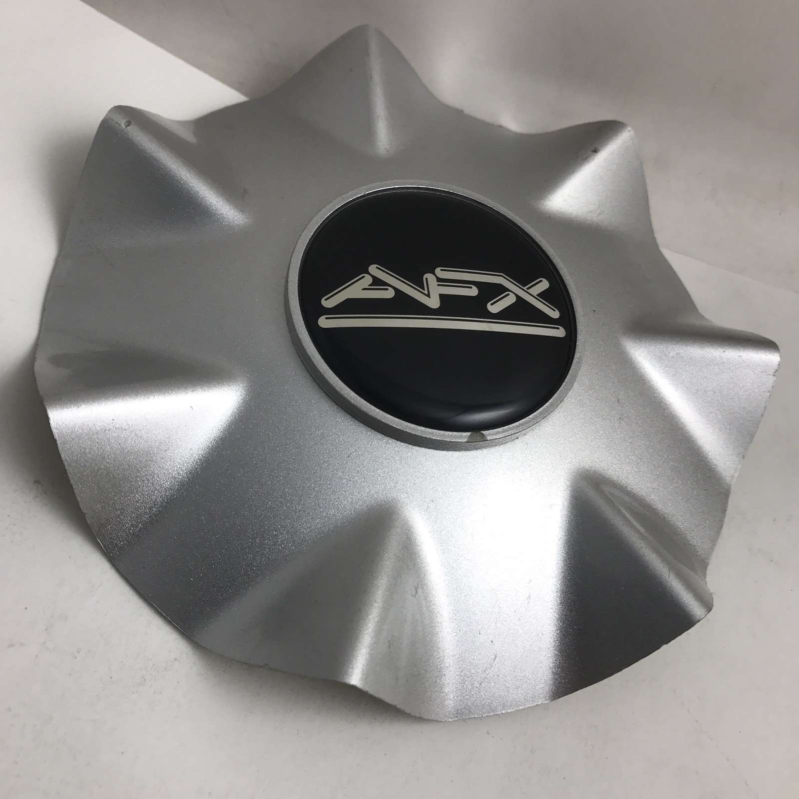 (1) AFX WHEELS SILVER CENTER CAP HUBCAP P/N: EMR86 | eBay
