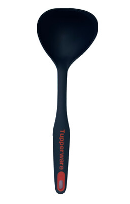 NEW Tupperware Chef Series Pro Utensil SOUP LADLE Black | eBay