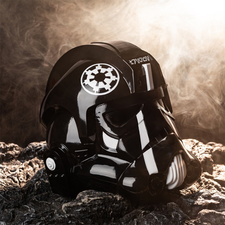 Star Wars Squadrons Tie Fighter Pilot Helmet Cosplay Prop Resin Adult ...