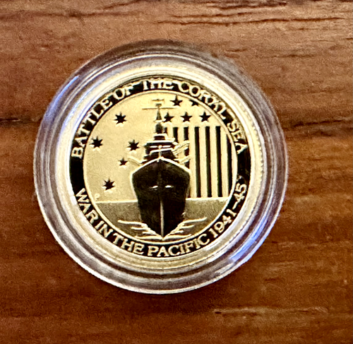 1/10 oz GOLD 2014 Australian Battle Of The Coral Sea, COIN | eBay
