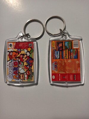 Paper Mario (Nintendo 64) Keychain | eBay