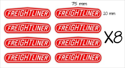 Freightliner Stickers EIGHT (8) 75 x 20 mm each | eBay Australia