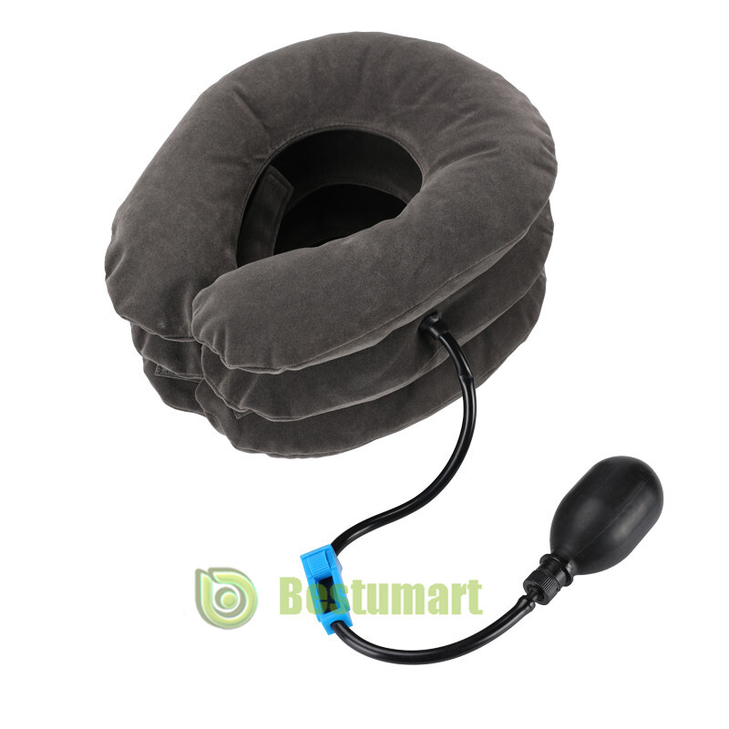 TRACTION DECOMPRESSION DEVICE SHOULDER NECK PAIN RELIEF PUMP CERVICAL ...