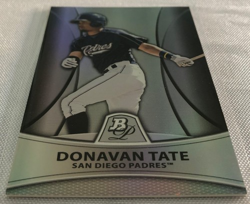 2010 Bowman Platinum Prospects Baseball Donavan Tate San Diego Padres # ...