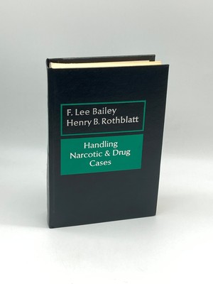 Handling Narcotic and Drug Cases (+ Cumulative Supplement 1995) | eBay