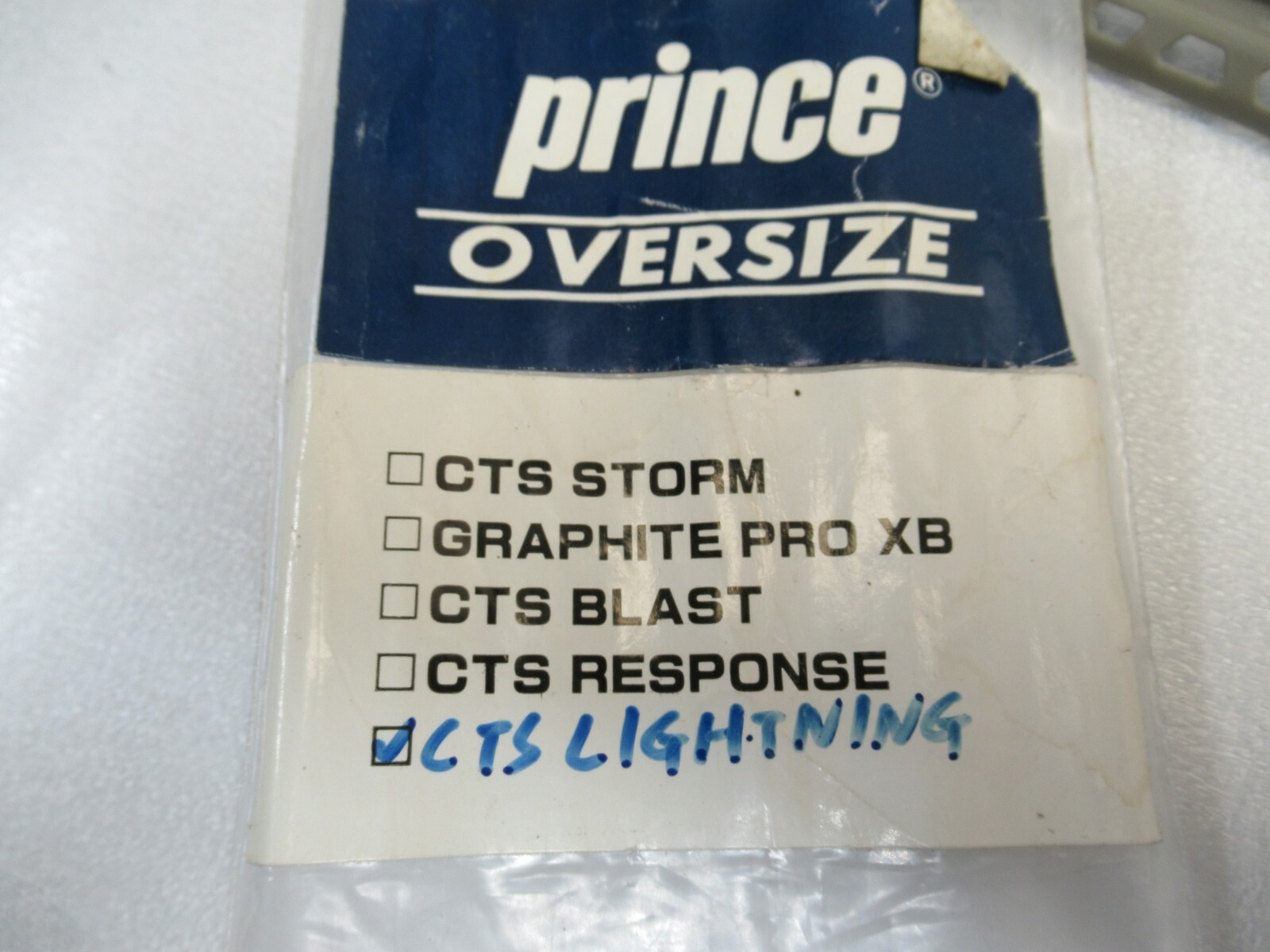 BUMPERGUARD / GROMMET SET: PRINCE CTS LIGHTNING 110 OVERSIZE (16X19 ...