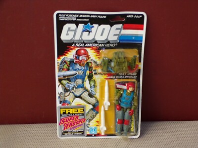 Vintage 1987 Hasbro GI Joe FAST DRAW~ NEW & SEALED ~ MINT ON CARD | eBay
