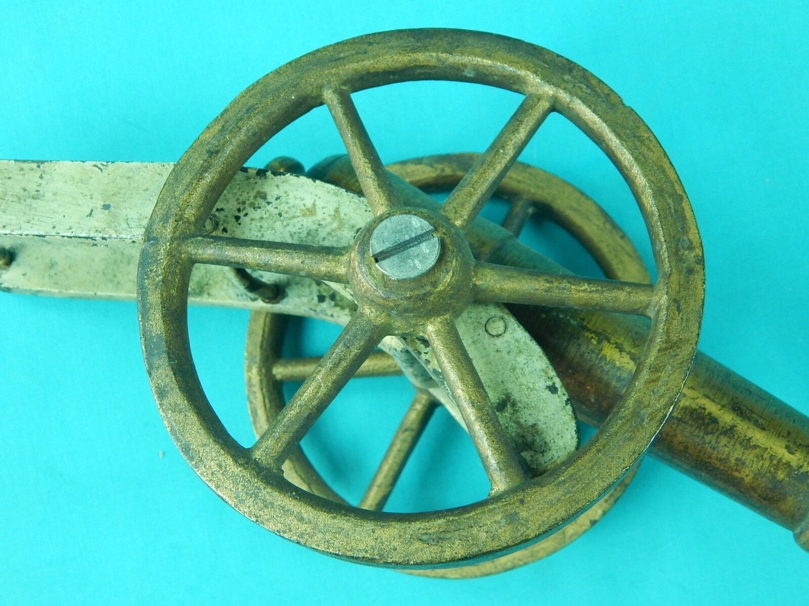 Antique Old US Copper Cast Iron Black Powder Signal Cannon 1 | eBay