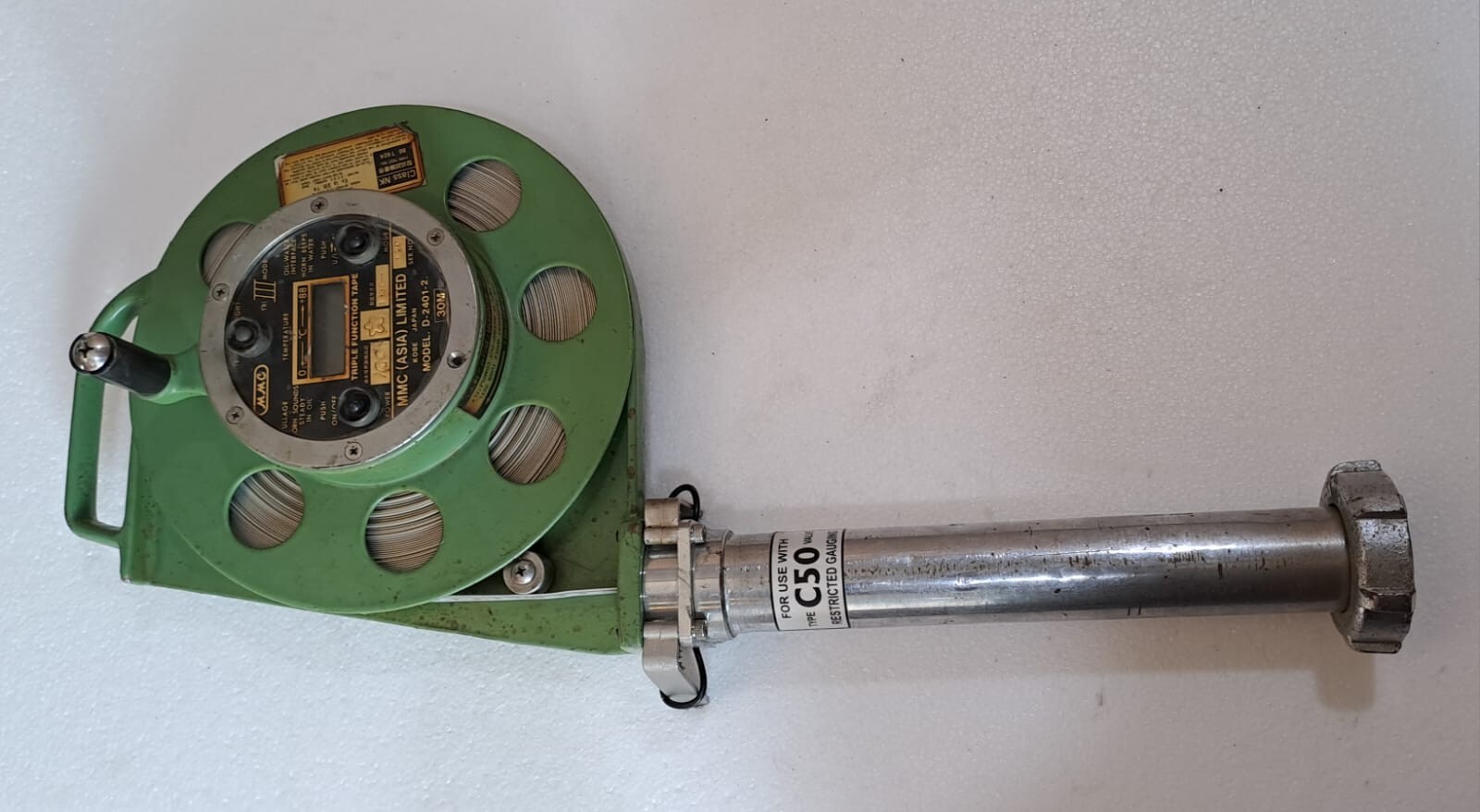 MMC ASIA UTI TAPE MODEL: D-2401-2 TEMPERATURE ULLAGE INTERFACE DETECTOR ...