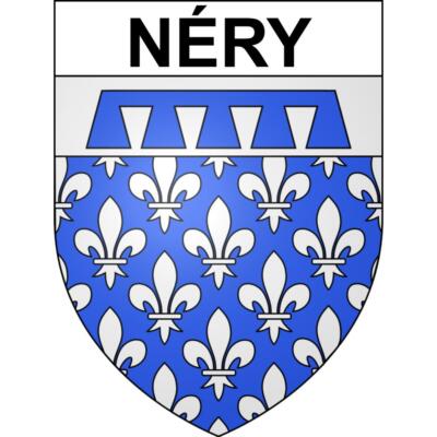 Néry 60 ville sticker blason écusson autocollant adhésif | eBay