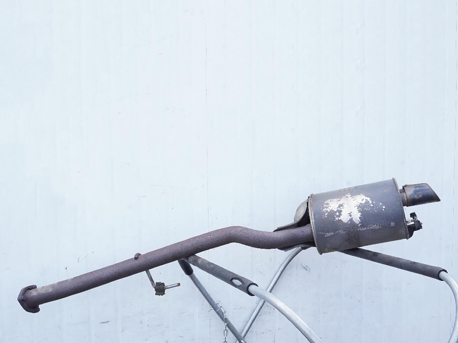 1998 - 2000 Mercedes Slk Class R170 Kompressor Muffler Exhaust Silencer ...