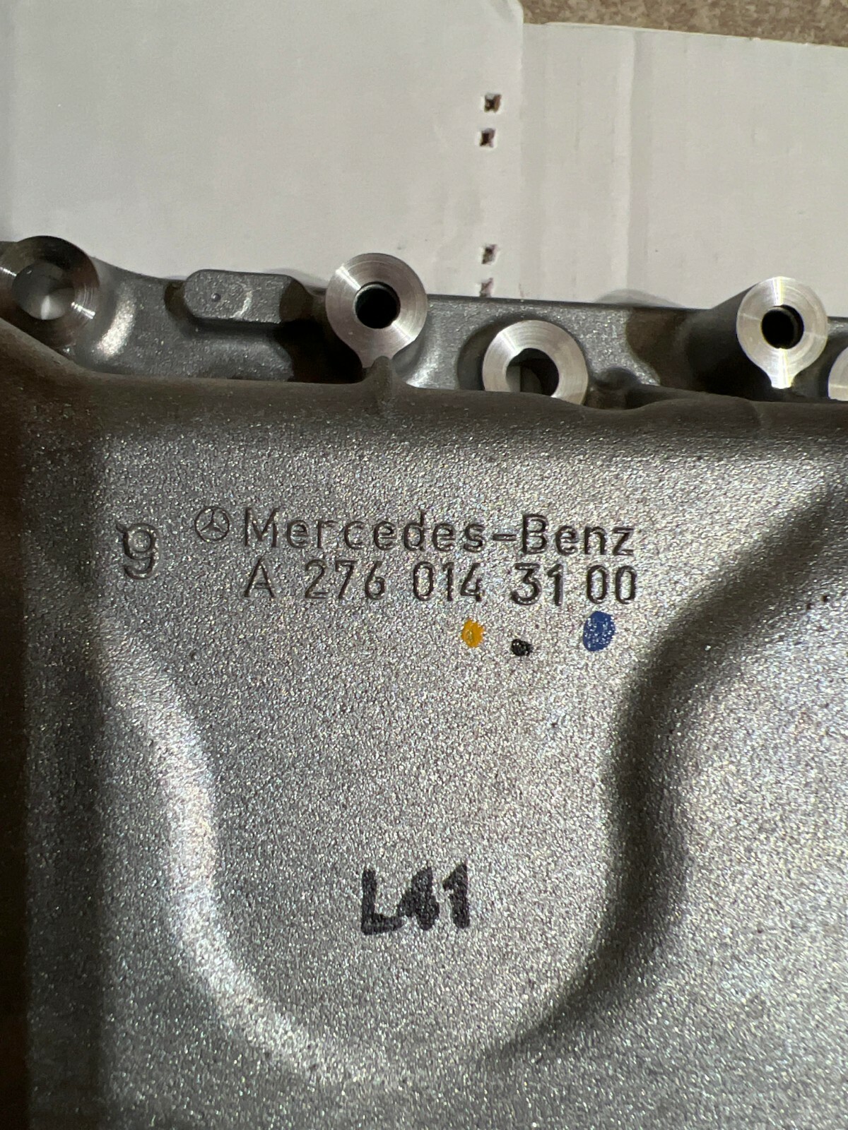 MERCEDES-BENZ GLE W166 UPPER ENGINE OIL PAN A2760143100 ORIGINAL for ...