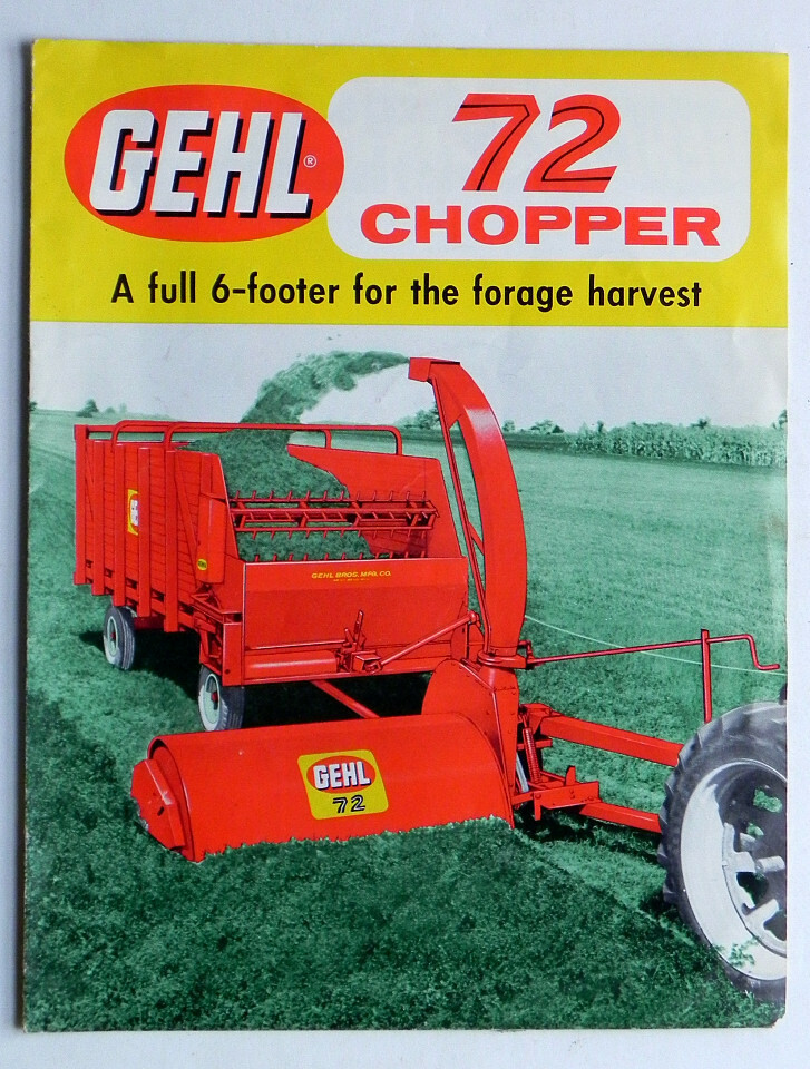 Gehl Farm Machinery Green Chopper