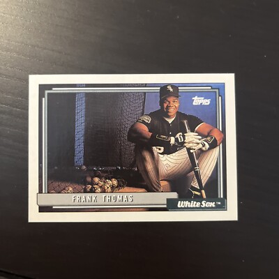 1992 Topps - #555 Frank Thomas | eBay