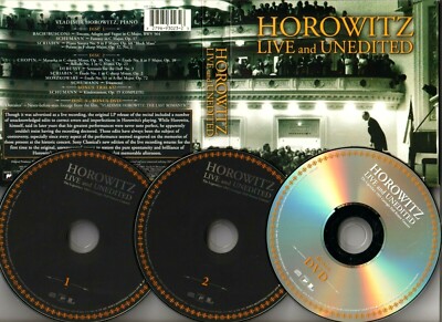 Horowitz Live Unedited Historic 1965 Concert Vladimir Horowitz 2003 CD ...