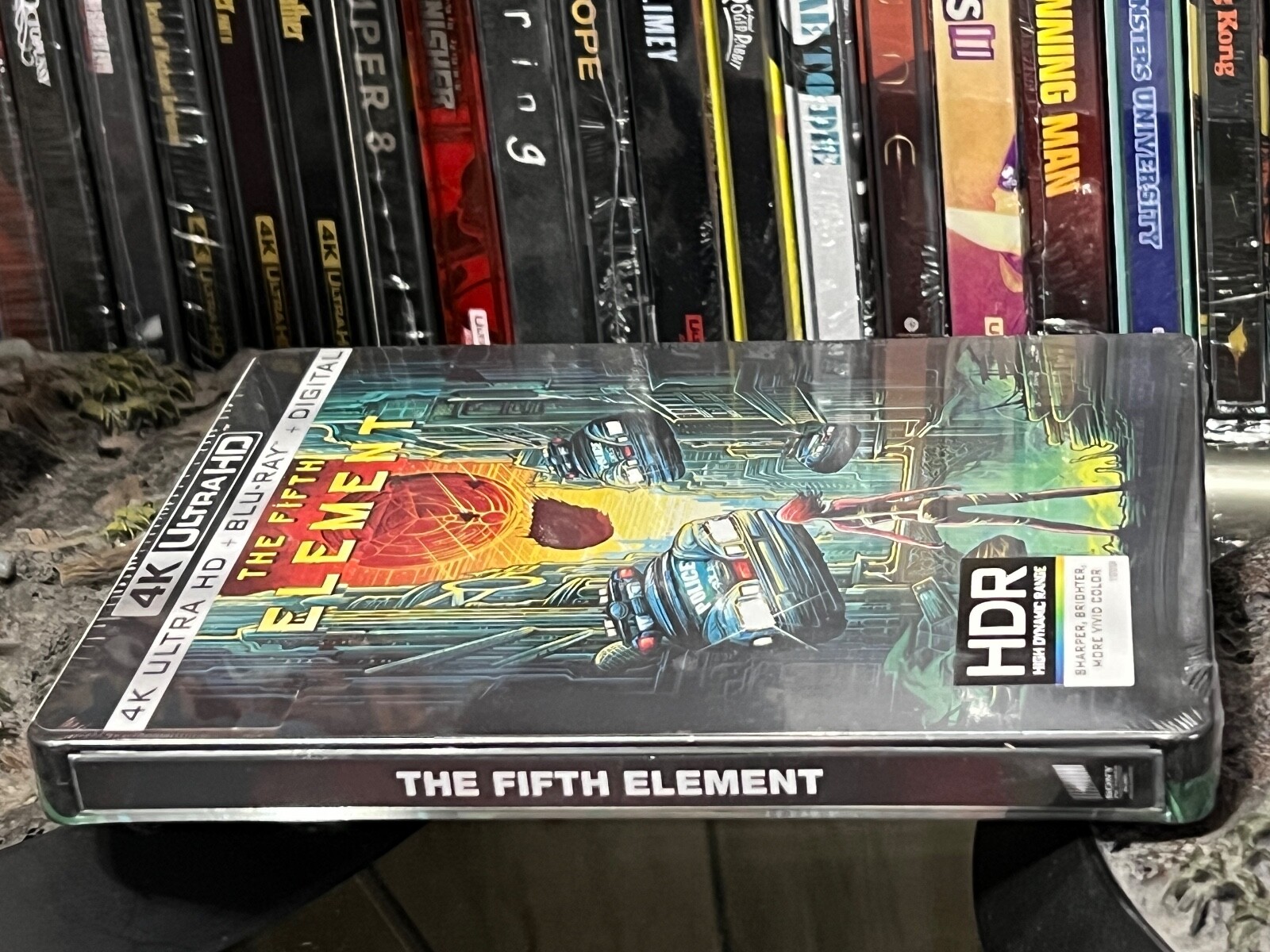 The Fifth Element (DVD, 2017, SteelBook 4K Ultra HD Blu-ray/Blu-ray ...