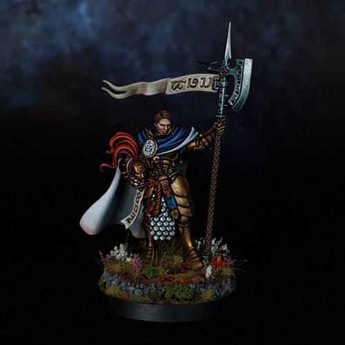 Painted Warhammer Age Of Sigmar Stormcast Praetor Prime | eBay