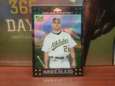 2007 Topps Chrome Kevin Melillo Rookie Chrome #TRC39 Athletics RC /415 ...