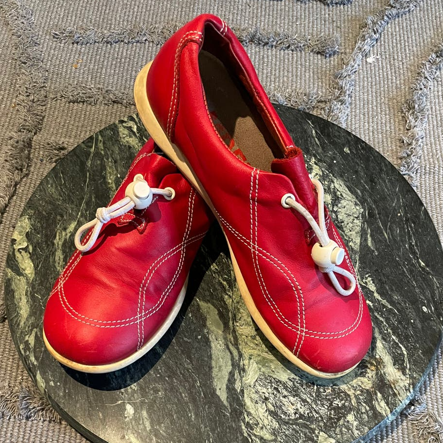 Camper shoes size 36EU red leather | eBay