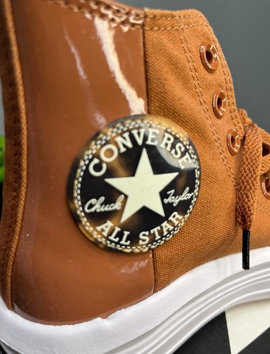 Converse Chuck Taylor All Star CTAS MOVE HI Tawny owl/black/white ...