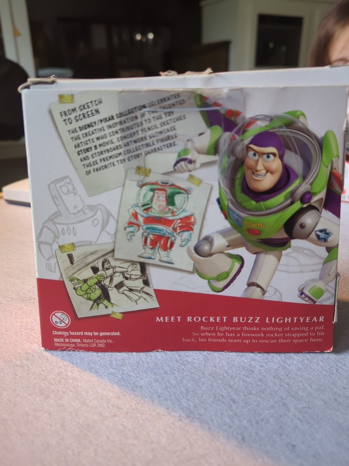 2009 Rocket Buzz Lightyear Toy Story Disney Pixar Collection Adult ...
