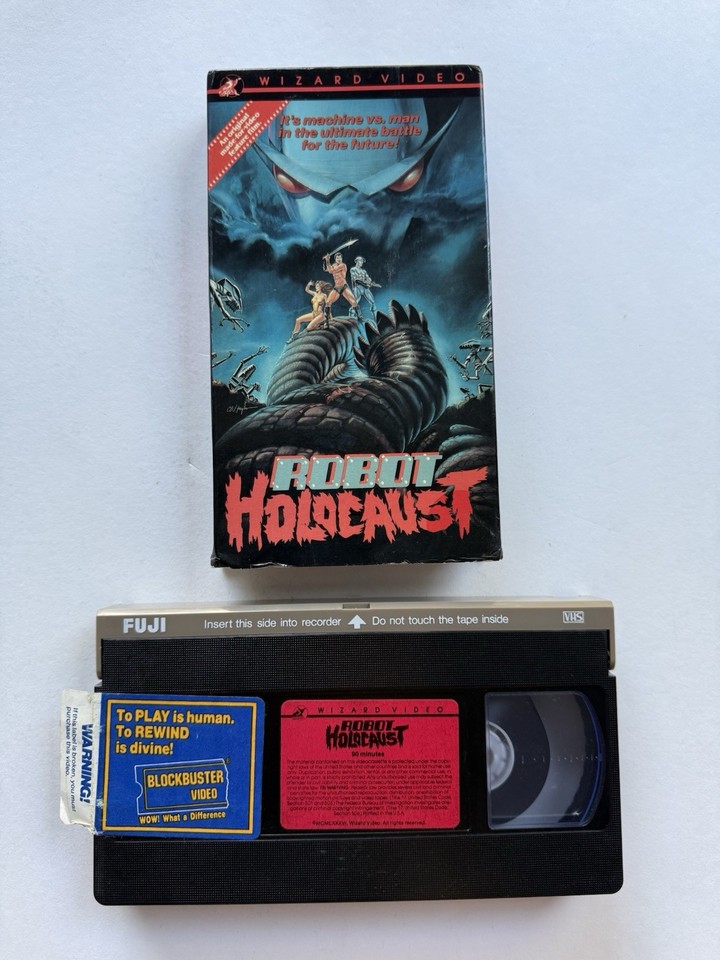 Robot Holocaust (VHS, 1986) Pre-owned Wizard Video Horror Sci-Fi ...