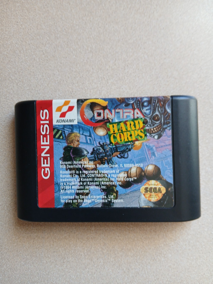 Contra: Hard Corps (Sega Genesis, 1994) Game | eBay