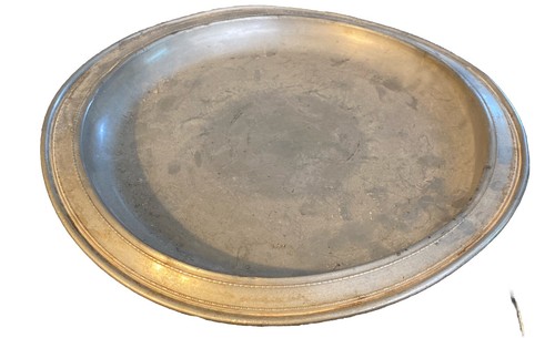 Antique Silvercraft Pewter Tray 2870 12 Inches 677g Stratches & Out Of ...