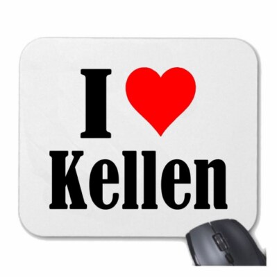 MOUSEPAD Mauspad I Love Kellen Ich Liebe Kellen | eBay.de