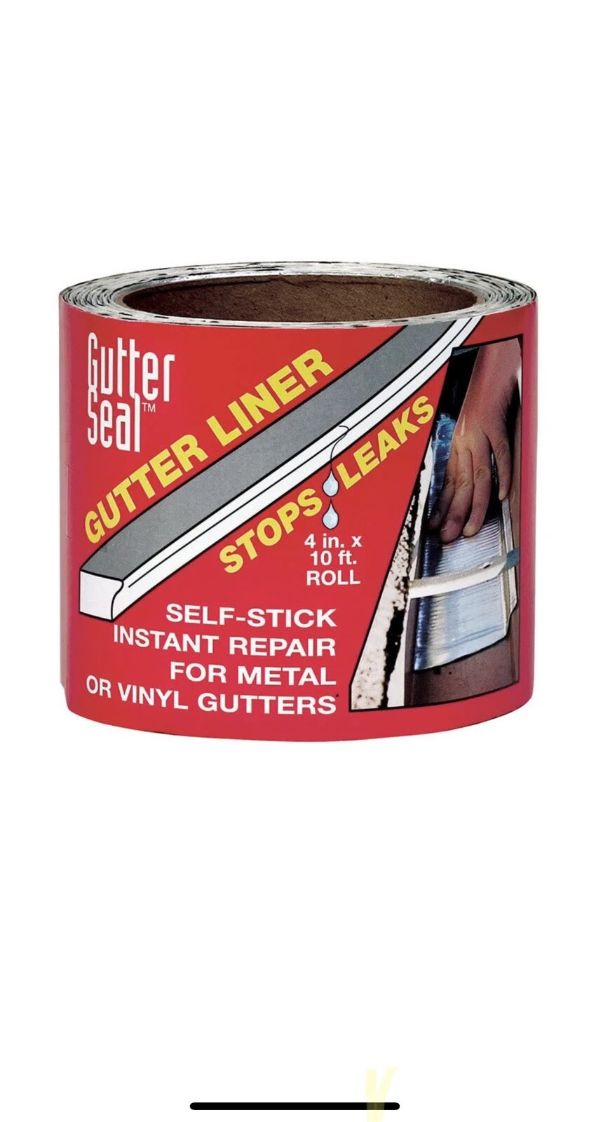 Cofair Products GL 410 4 In. X 10 Ft. Gutter Seal Roll for sale online ...