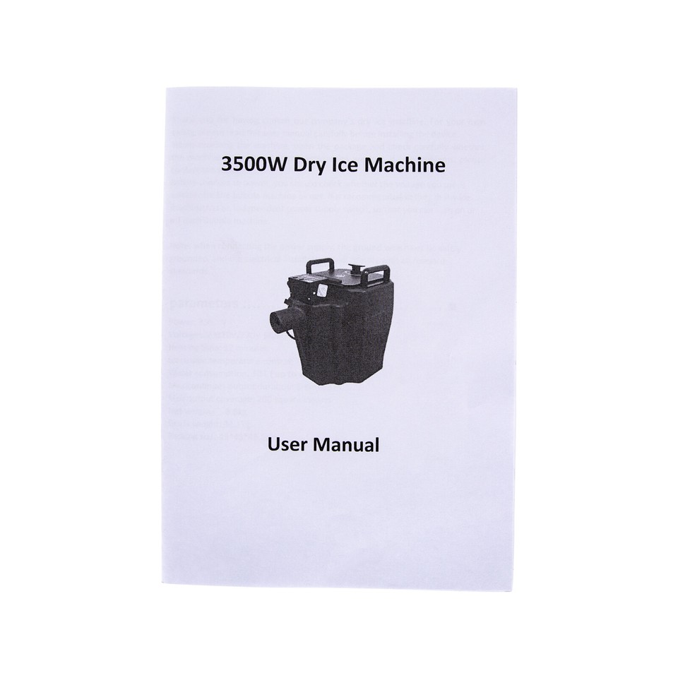 3500W Low Lying Smoke Fog Machine Stage DJ Dry Ice Fog Machine Effect ...